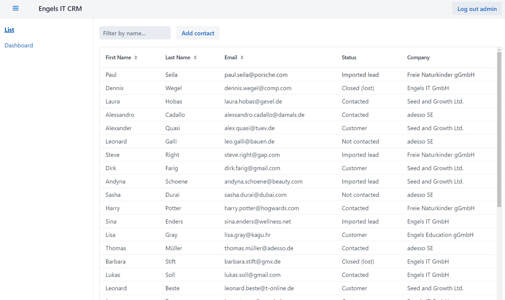 Engels IT - Software-Entwicklung, Web-Entwicklung, Webdesign
